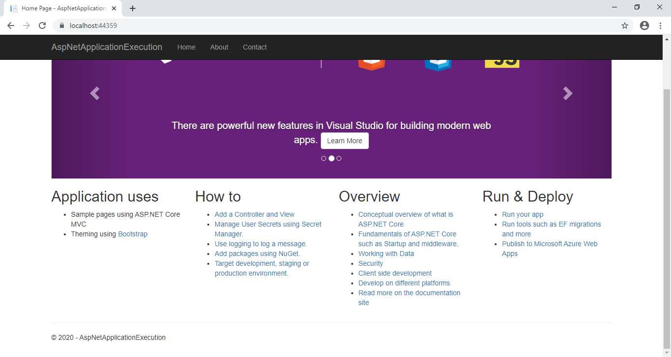 Learn MVC Asp.Net core Boostraping And Request/Response Process. | by Sandeep Bamane | Medium