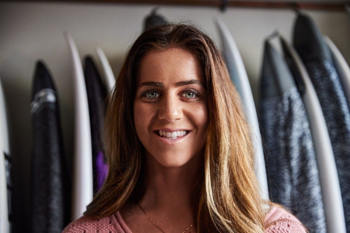 Professional Surfer Caroline Marks Of Team USA: How Anyone Can Build ...