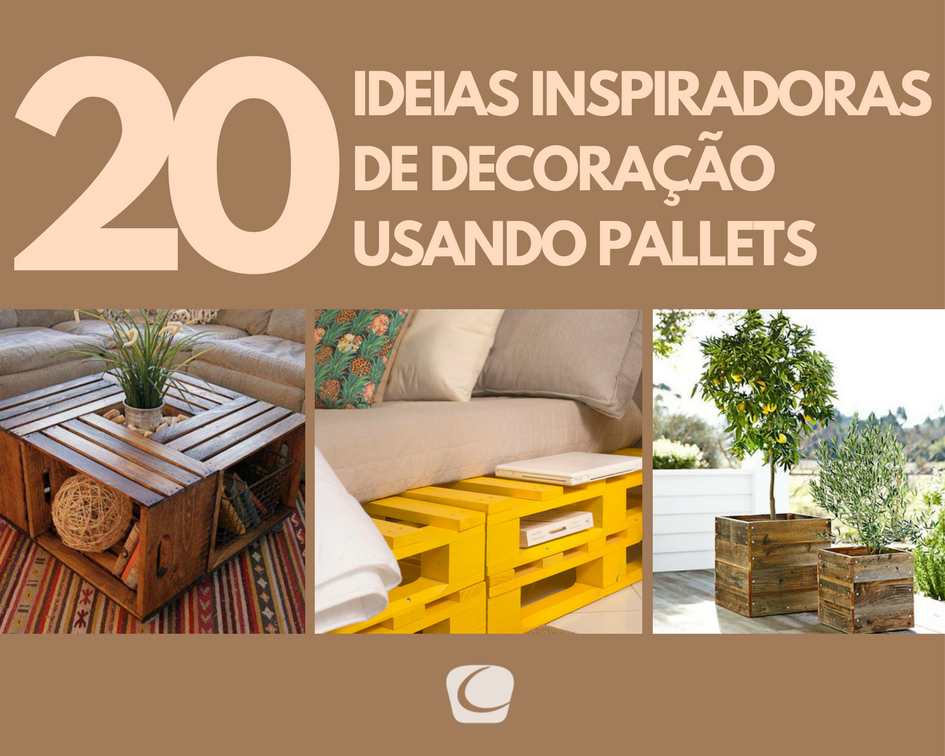 20 Ideias inspiradoras de decoração usando pallets | by Cozimax ...
