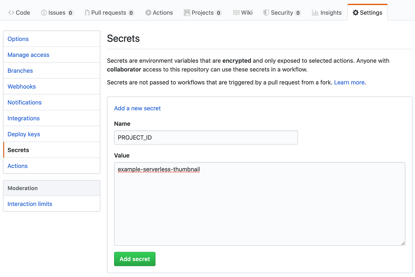 Serverless Thumbnails Generate — Part 3: Setup GitHub Workflow | by Le ...