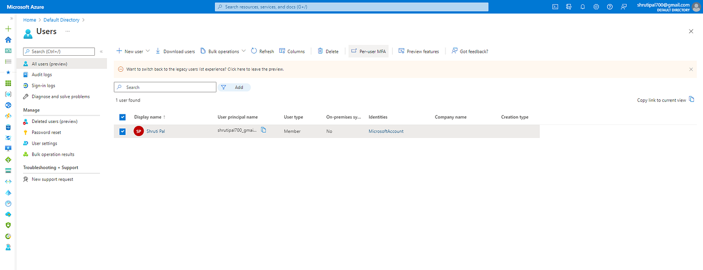 Multi Factor Authentication setup on Azure. | Medium