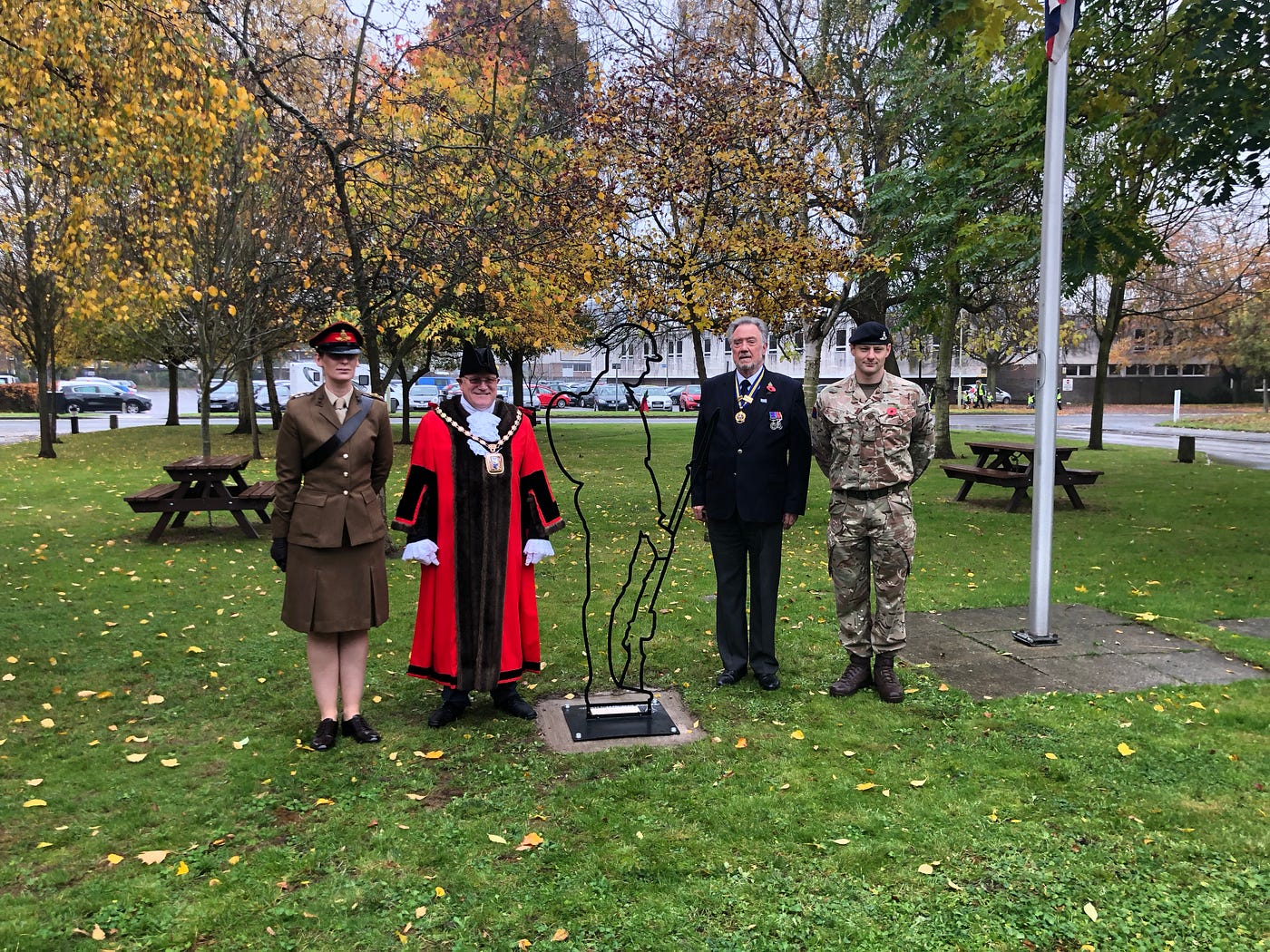 WW1 Tommy statue unveiled in Havant | by Adam Nixon | Highbury ...
