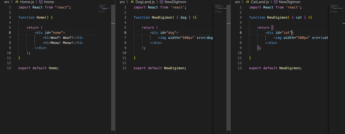 Javascript React App Building Game Like Approach Following The Chain Of Command With Components