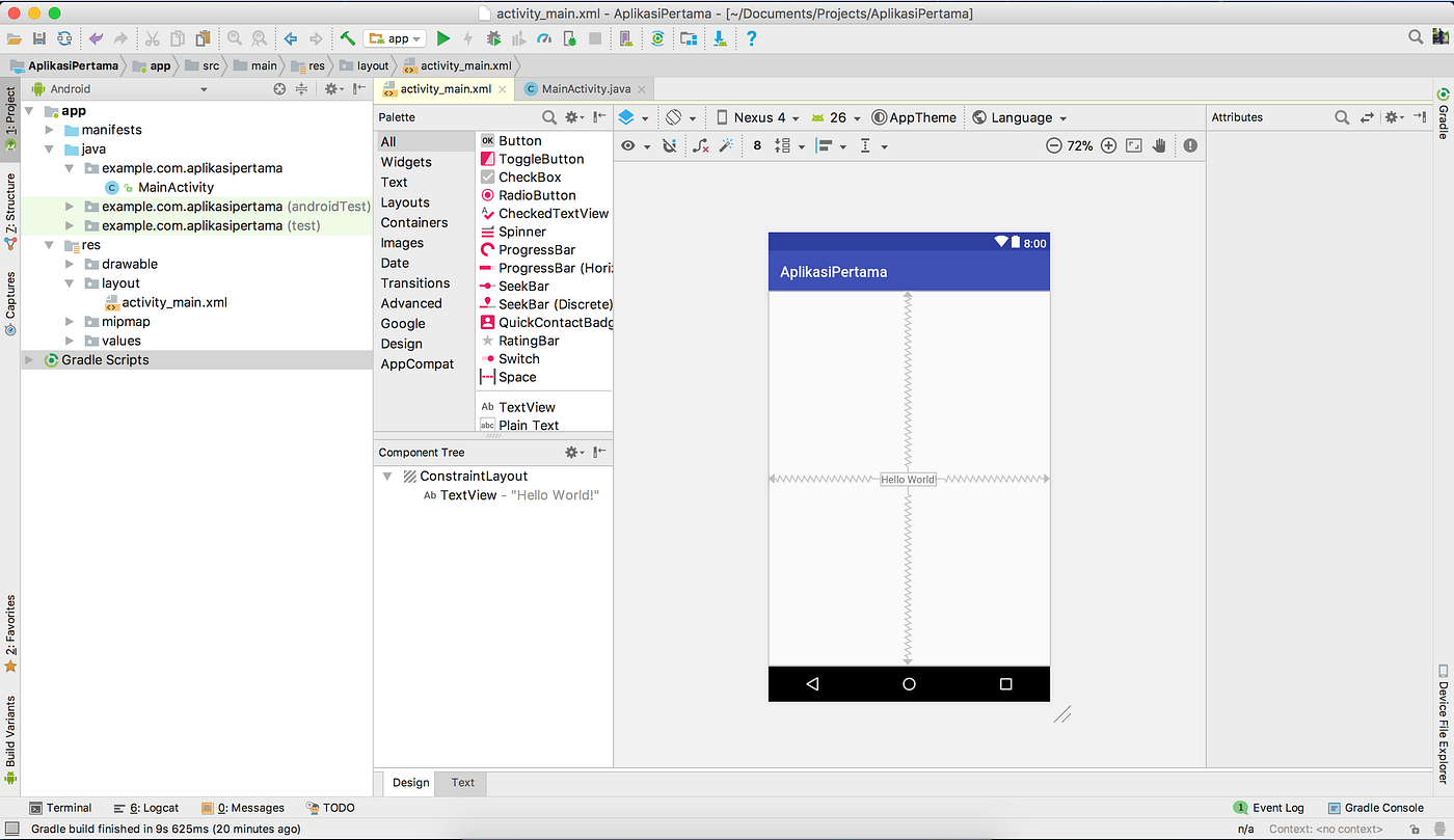 Tutorial Membuat Aplikasi Android Sederhana di Android Studio | by ...
