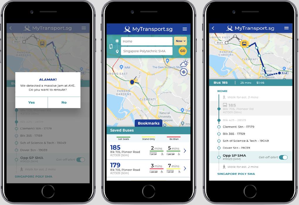 What had the involvement of user experience design done to MyTransport ...