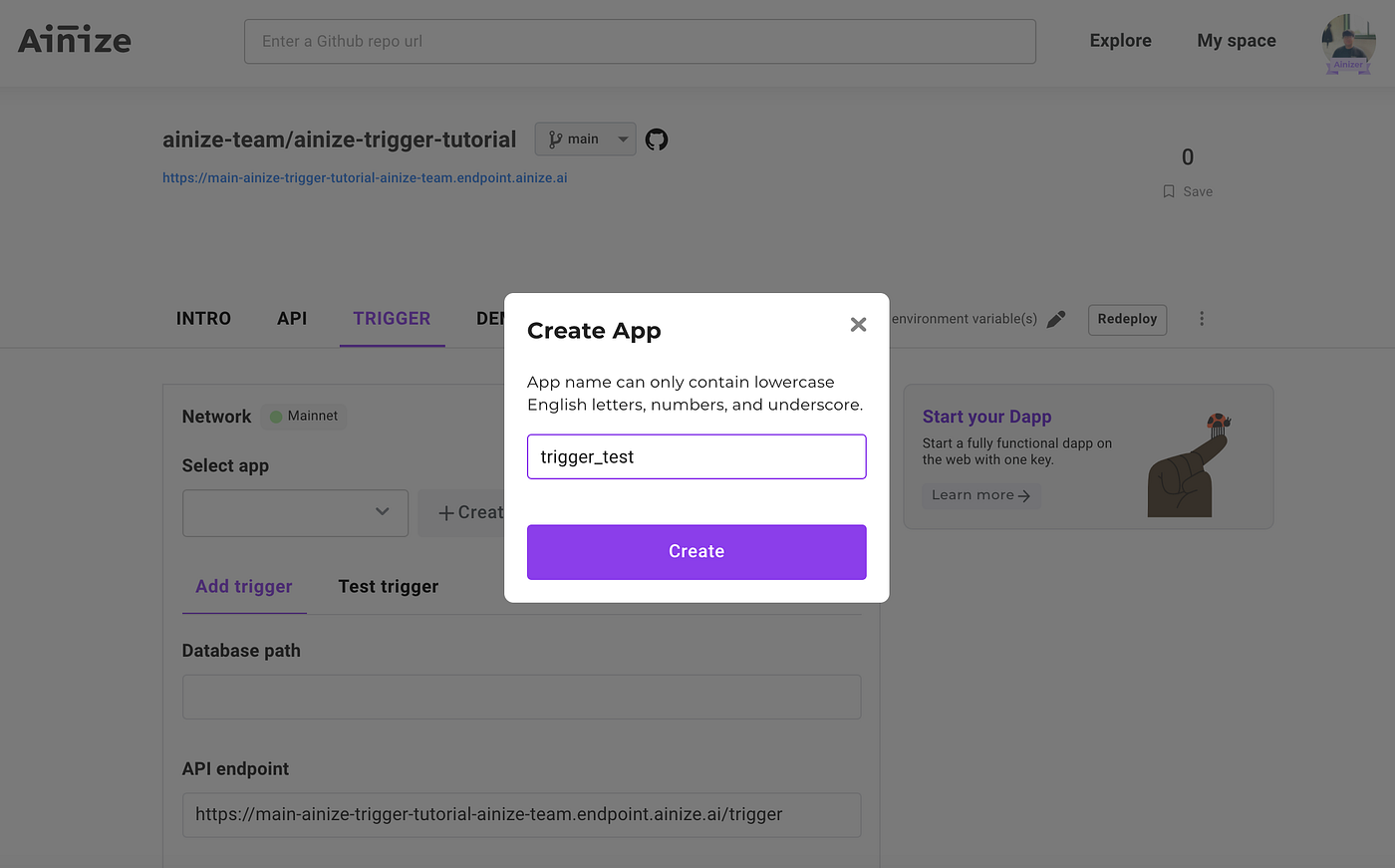 Ainize Trigger is launched!. Ainize Trigger is a function that… | by AI Network | AI Network ...