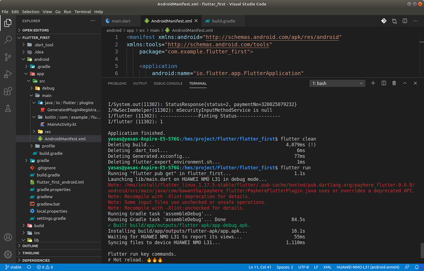PayHere Flutter Payment Gateway Integration | Android | by Yasas Sandeepa | Flutter Community ...