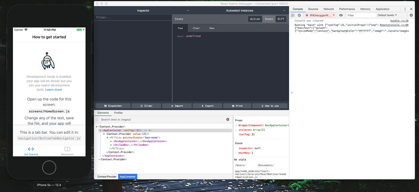 React Native Debugger and Expo. As I’ve recently had the chance to dip… | by Mihaela Ciobanu ...