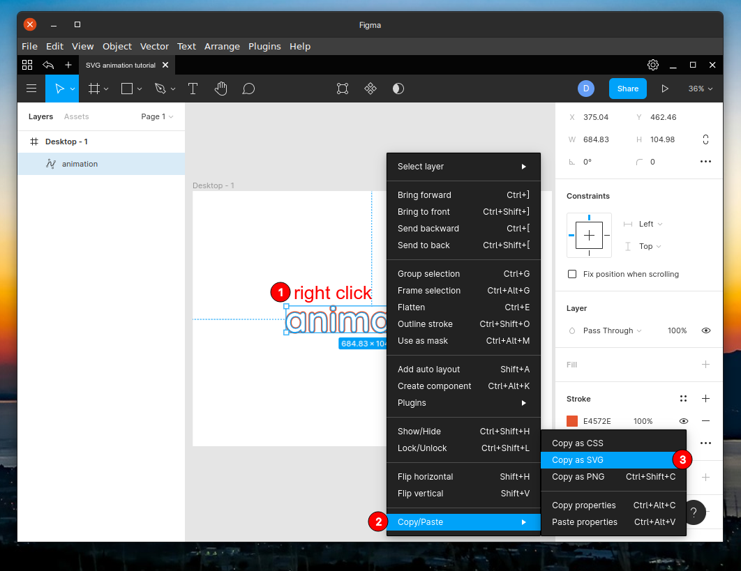 How To Create Our Own Text Animation Using Svg And Css By Dimas Wihandono Medium