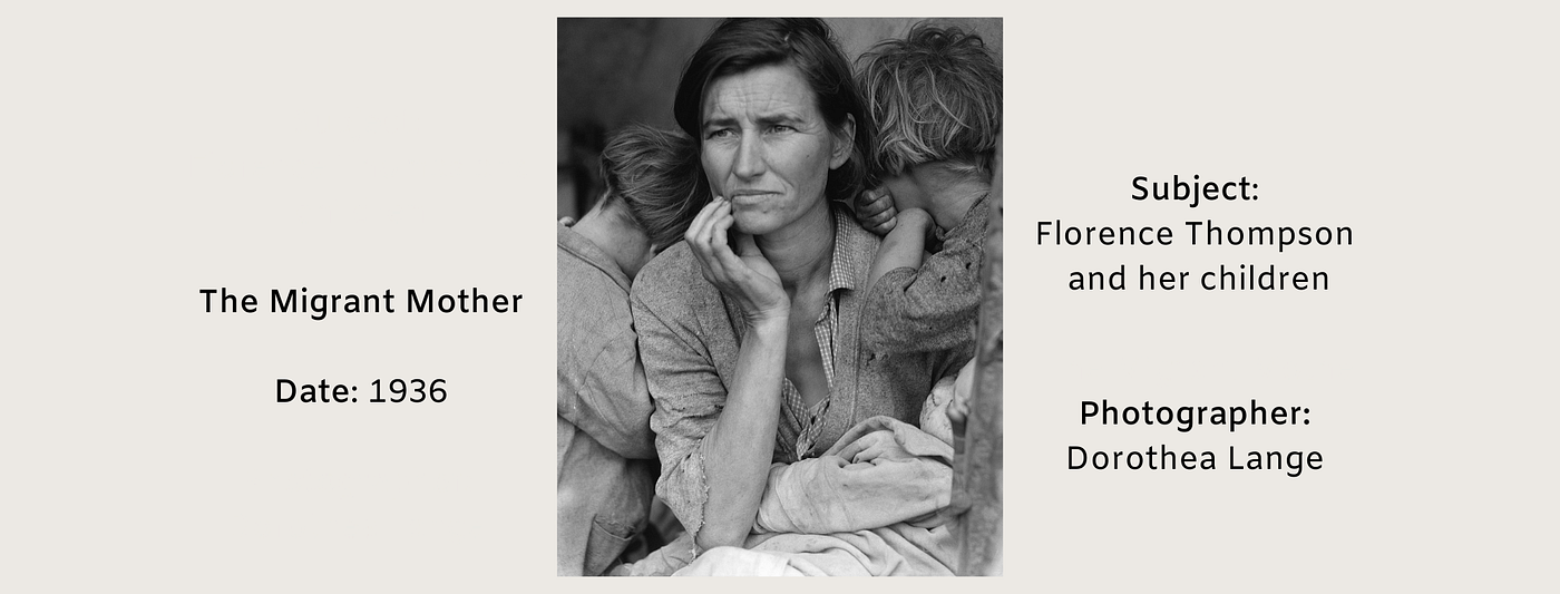 The Migrant Mother. The fascinating story of an iconic… | by Danielle ...