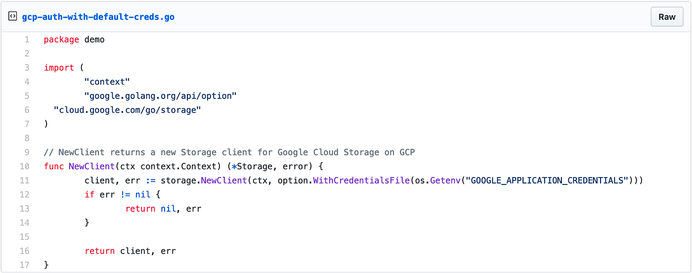 Patterns to setup & secure your GCP credentials for Go apps | by Rahul ...