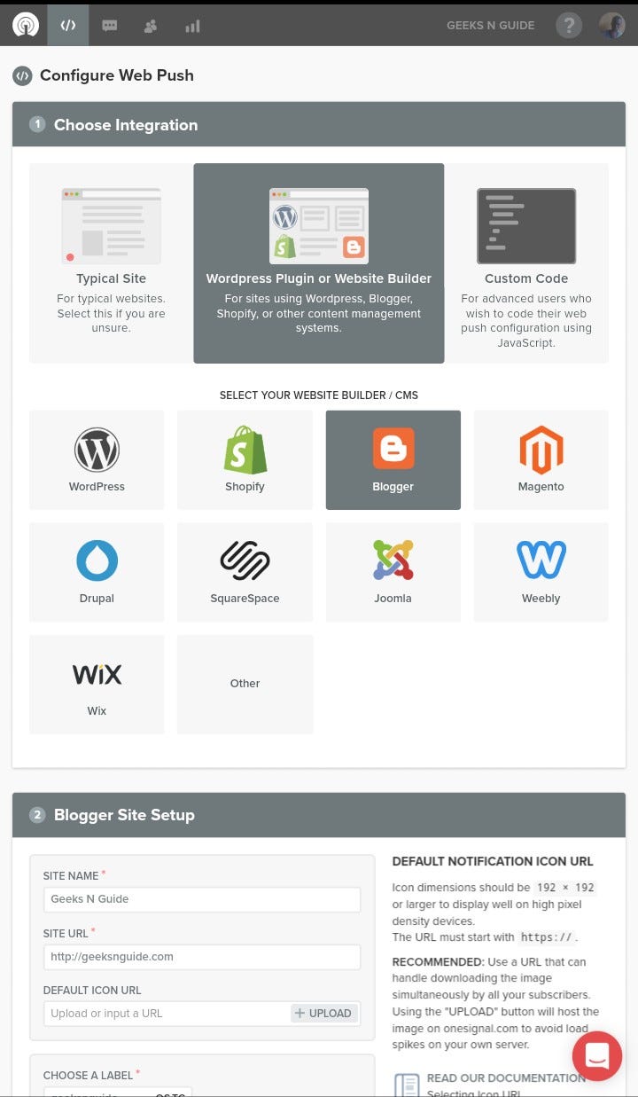 [Complete Tutorial] How To Add Browser Push Notifications on Blogger ...
