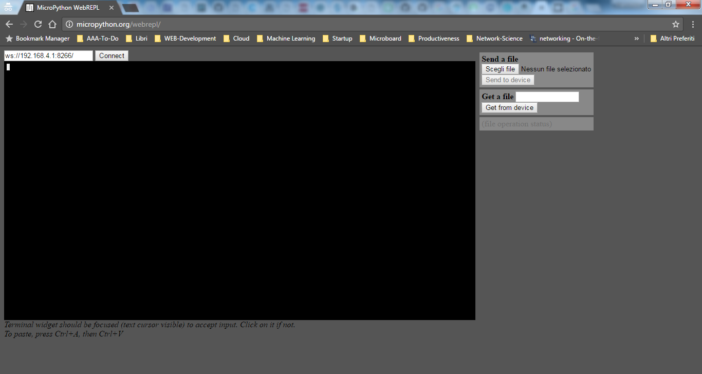 MicroPython su ESP8266: guida rapida | by Francesco Collovà | Medium
