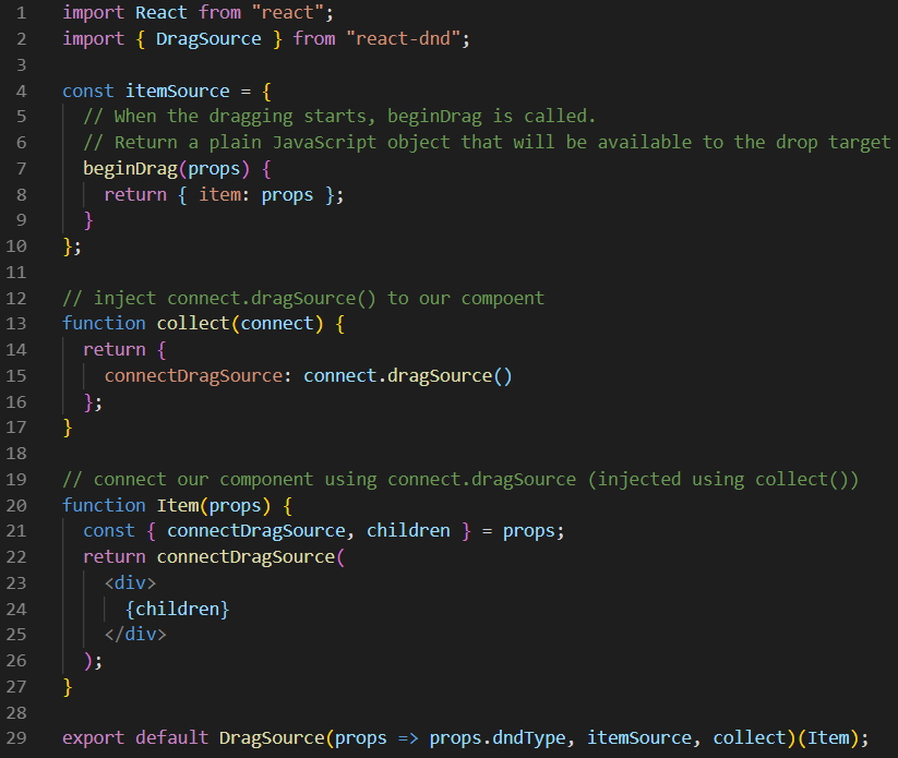 Simple Drag and Drop Wrapper for react-dnd | by Nir Maoz | Medium