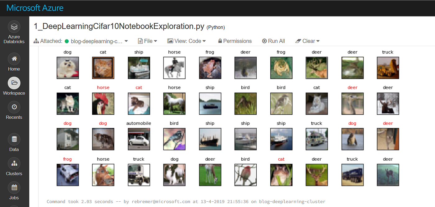 How to create your own Deep Learning Project in Azure | by René Bremer ...