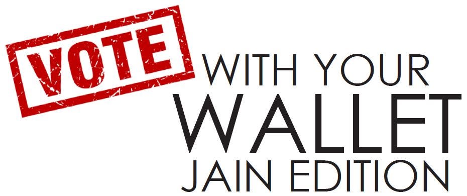 Vote with Your Wallet: Jain Edition | by Young Jain Professionals (YJP ...