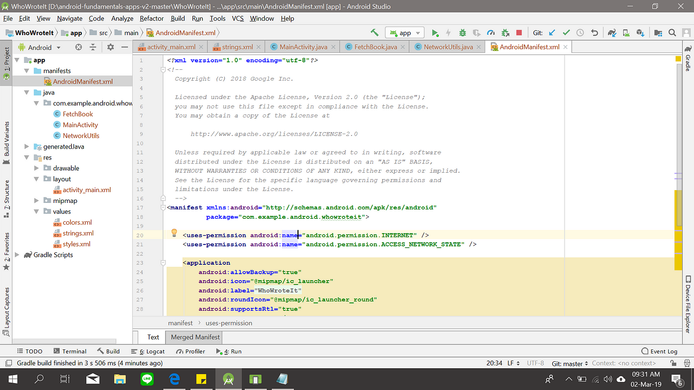 7 2 Asynctask And Asynctaskloader By Rachma Widya Medium