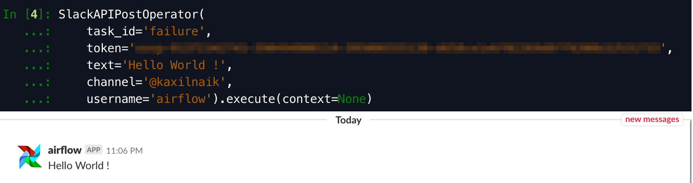 Integrating Slack Alerts in Airflow | by Kaxil Naik | DataReply | Medium