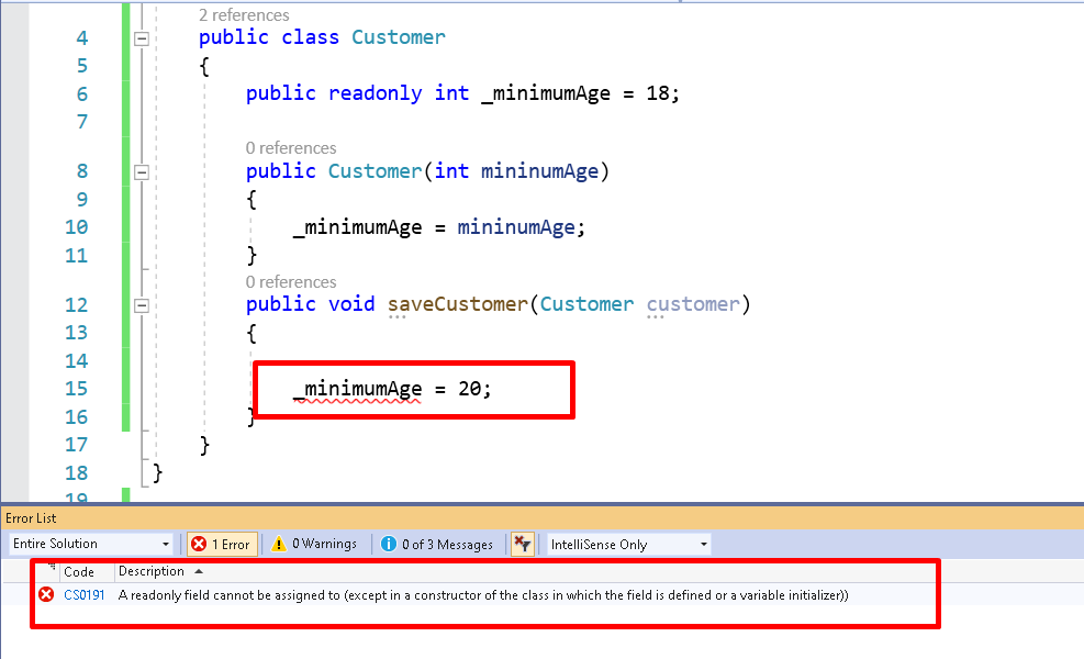 C# tips — Readonly vs const? Are there any differences? | by Alexandre Malavasi | Medium