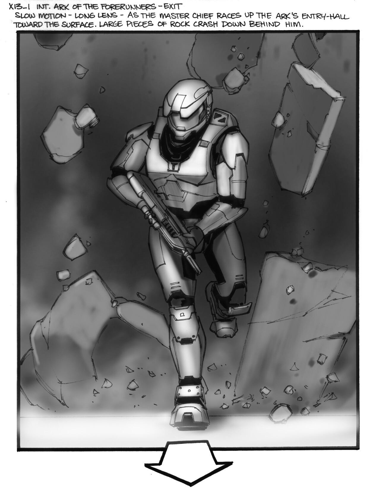 The Ending of Halo 2 Revealed. Storyboard artist Lee Wilson has given ...