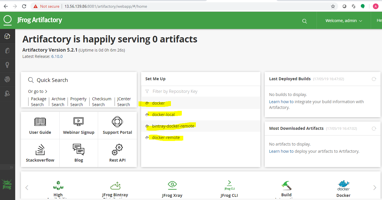 Setup Docker registry with jfrog artifactory | by Avinash Kumar - The ...