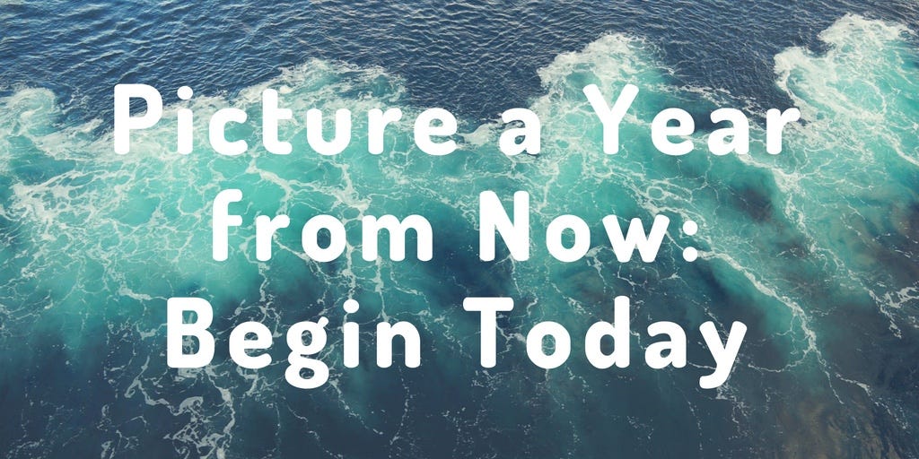 “A year from now, you will wish you had started today.” — Karen Lamb ...