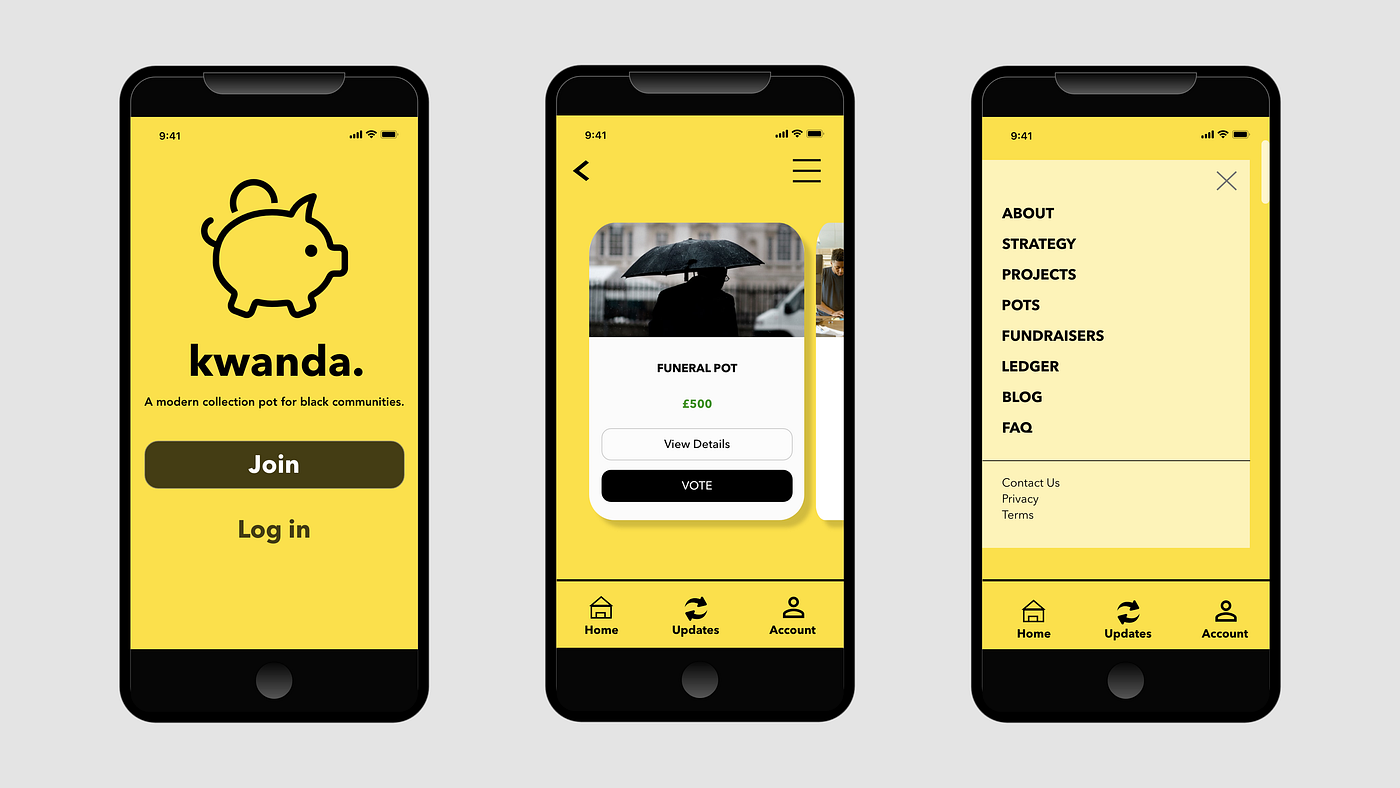 Kwanda App Design. Kwanda is a metaphorical / digital… | by Precious ...