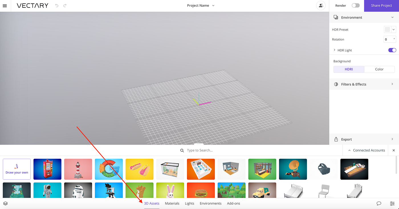 Vectary — A quick way to create 3D Designs and USDZ files | by Suren Konathala | TechInPieces ...
