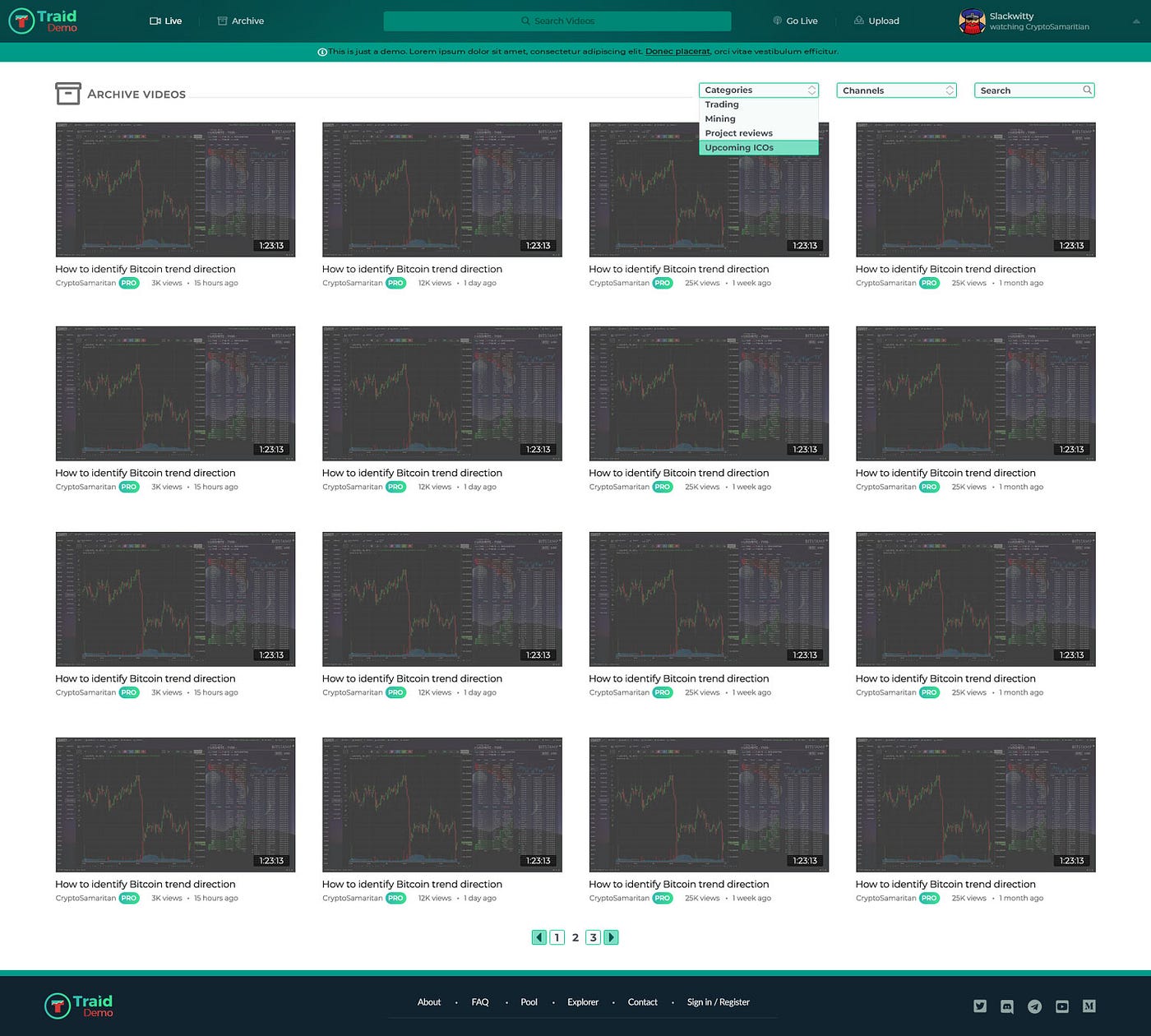 Traid Platform Development Update —April 22nd 2019 | by Traid Platform | Medium