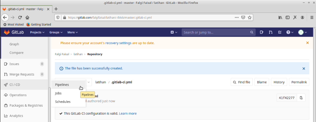 Simple CI / CD With Gitlab-CI. This is just a simple tutorial about ...