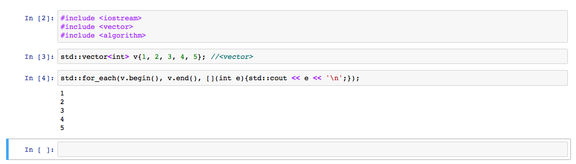 Jupyter Notebook for C++ Scripting | by Rodrigo P. | Medium
