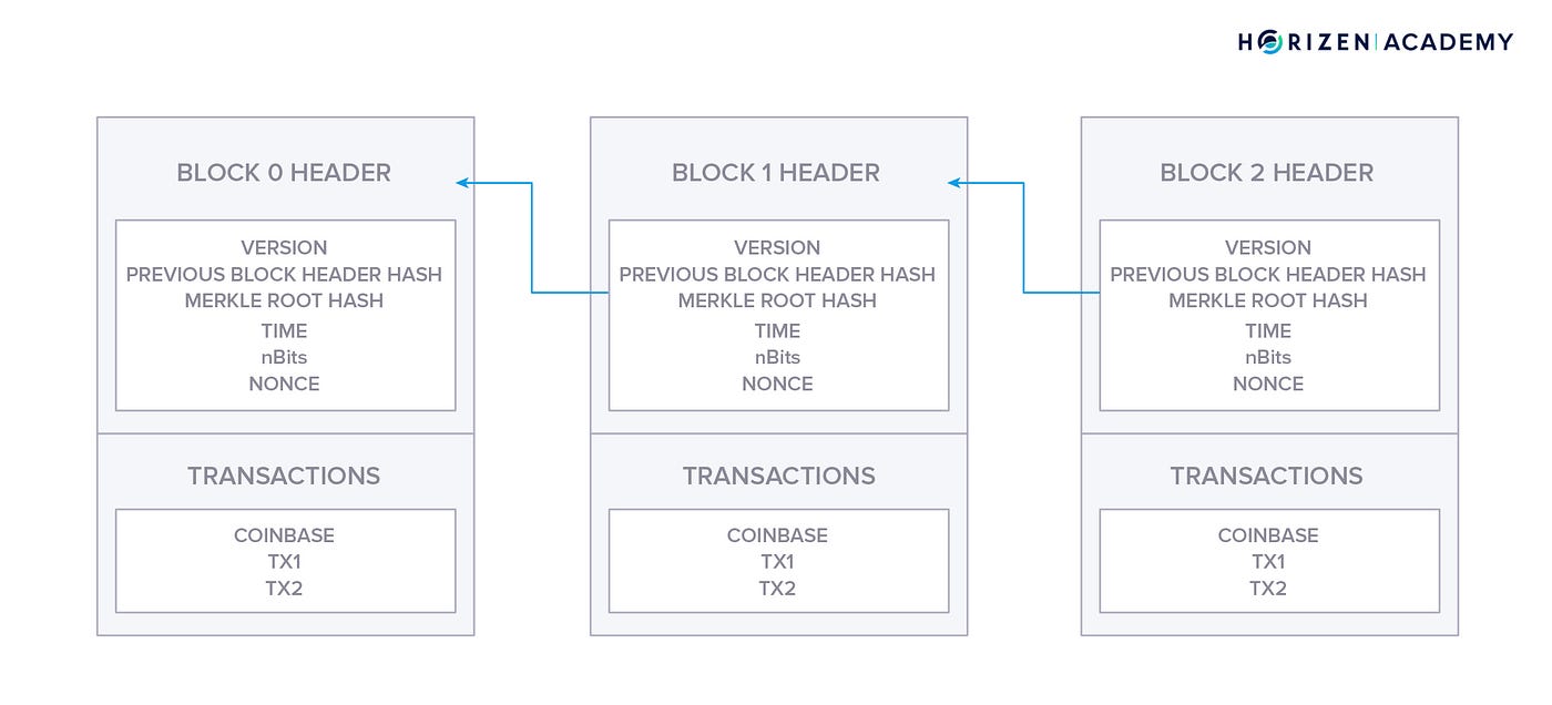 The Blockchain as a Data Structure | by Jonas Rubel | Coinmonks | Medium