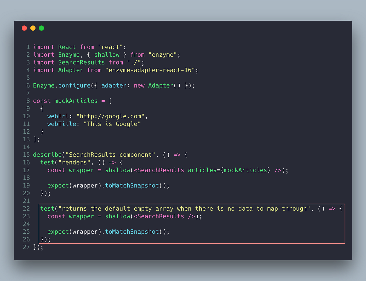 How to Test React Components using Jest and Enzyme | by Linh Nguyen My ...