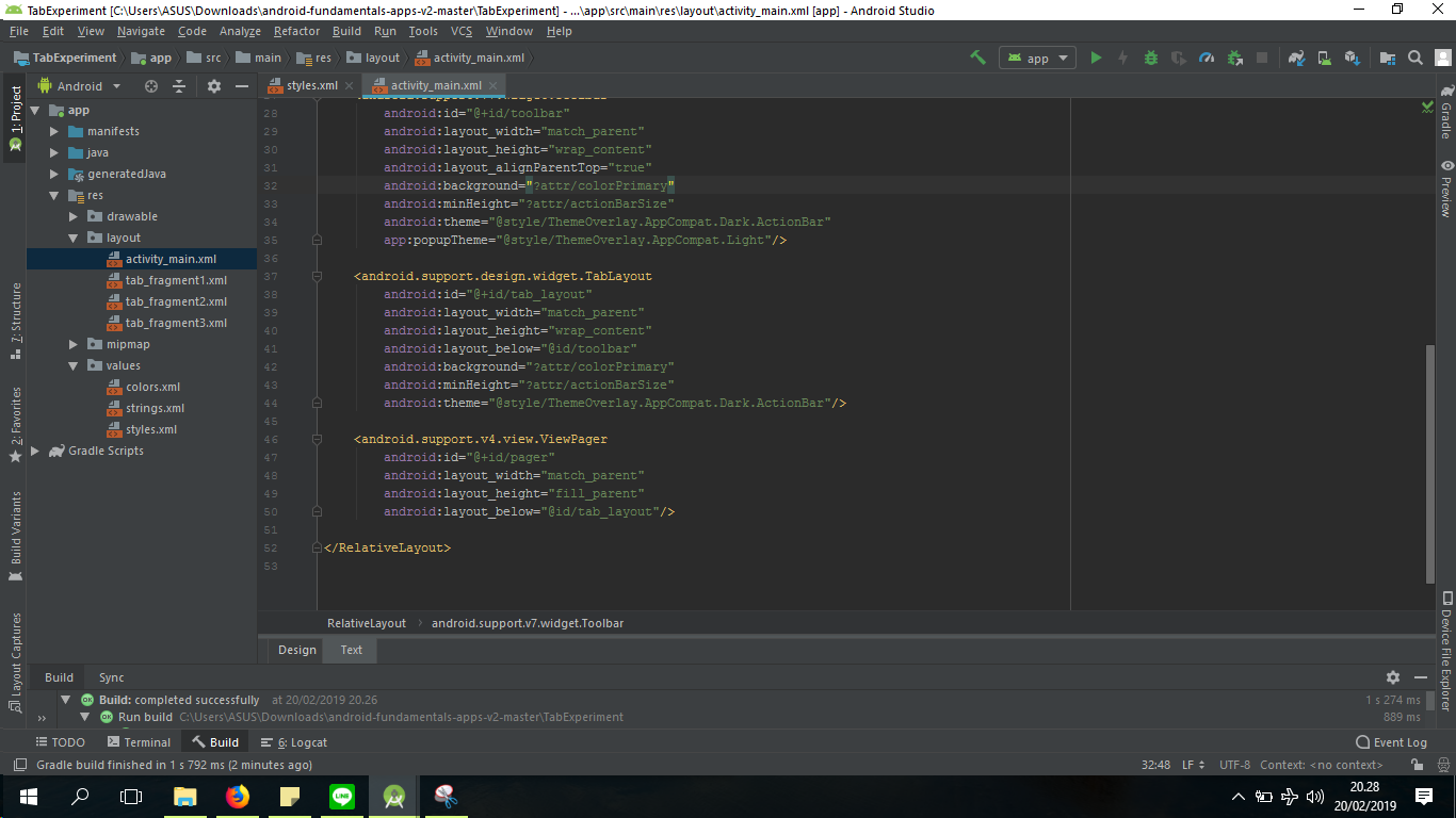 4.4: User navigation. Task 1: Add an Up button for ancestral… | by ...