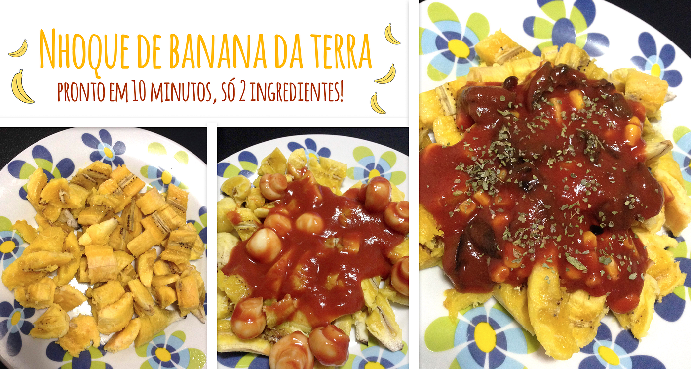 Nhoque prático e saboroso de banana da terra | by Laís Lara Vacco ...