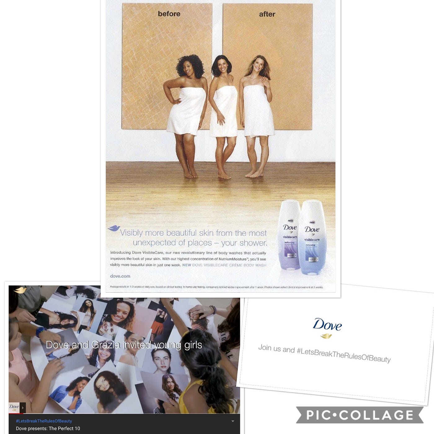 Blog #2: Dove’s Advertising. https://www.youtube.com/watch?v=odH1z4wr ...