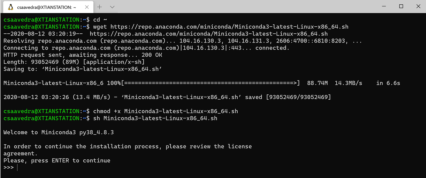 Configuring Jupyter Notebook In Windows Subsystem Linux