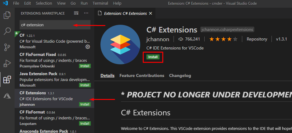 Vs Code + .NET Core: Como criar classes e interfaces rapidamente com C# Extensions | by Thiago ...