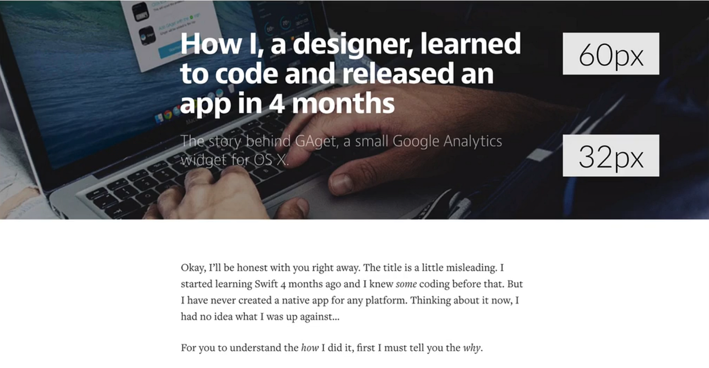 Typography: A beautiful curse. According to Wikipedia, typography is ...