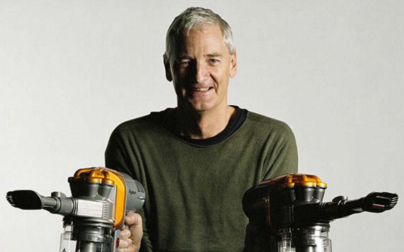 (3/8) Business Legends before success — Sir James Dyson and 5,126 ...
