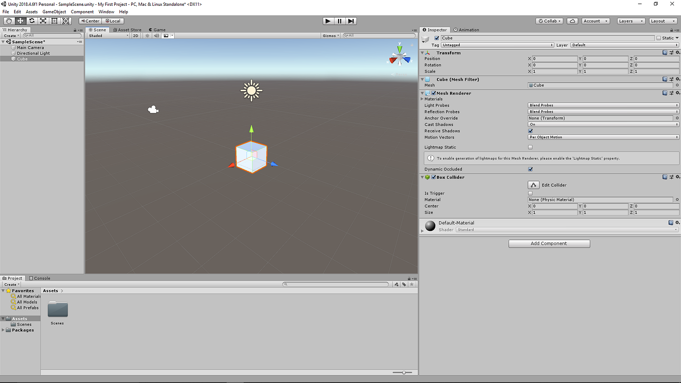 Getting started with Unity3D. Install Unity yourself. Create some… | by ...