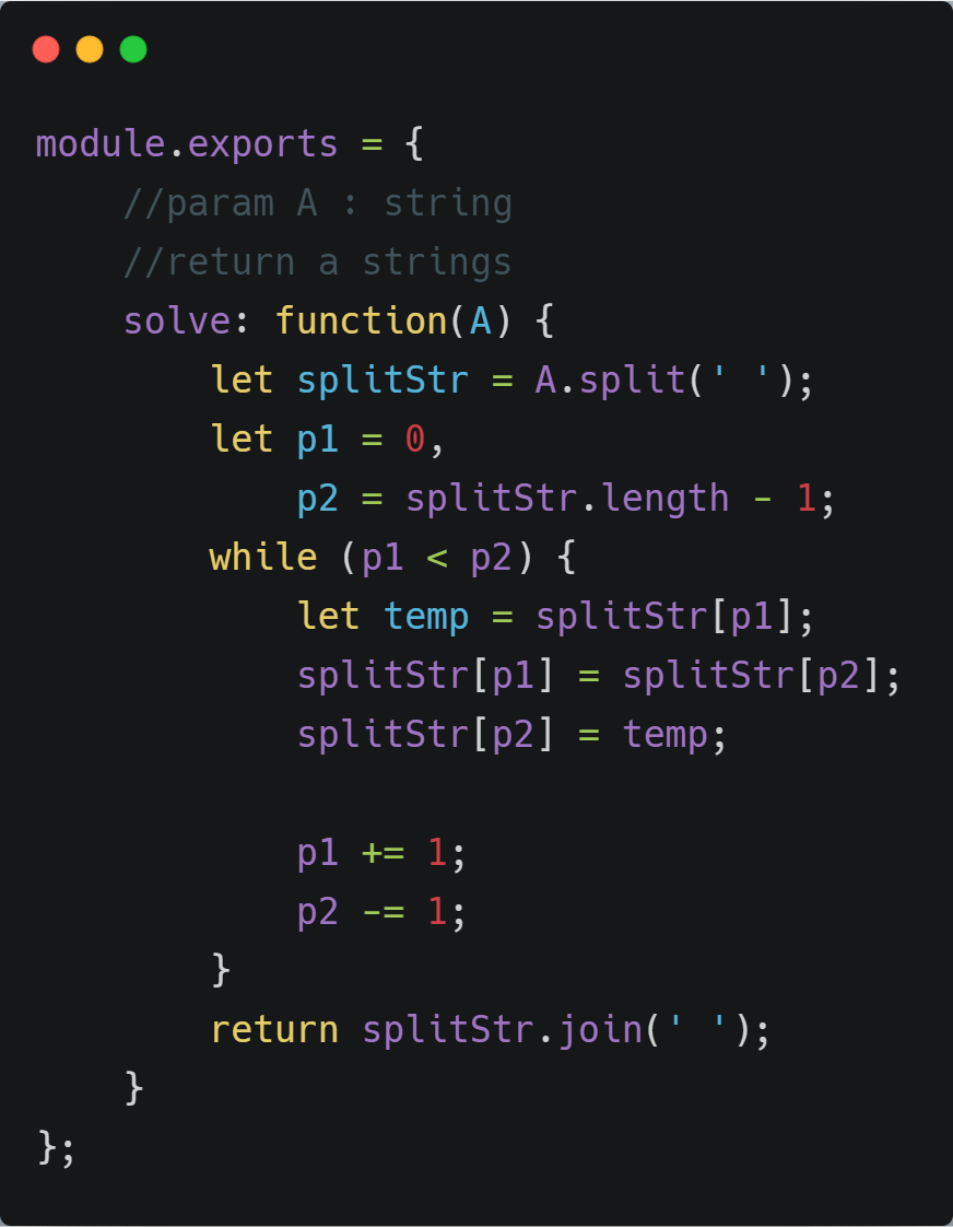 InterviewBit: #12 Reverse The String | by Jayram Manale | Medium