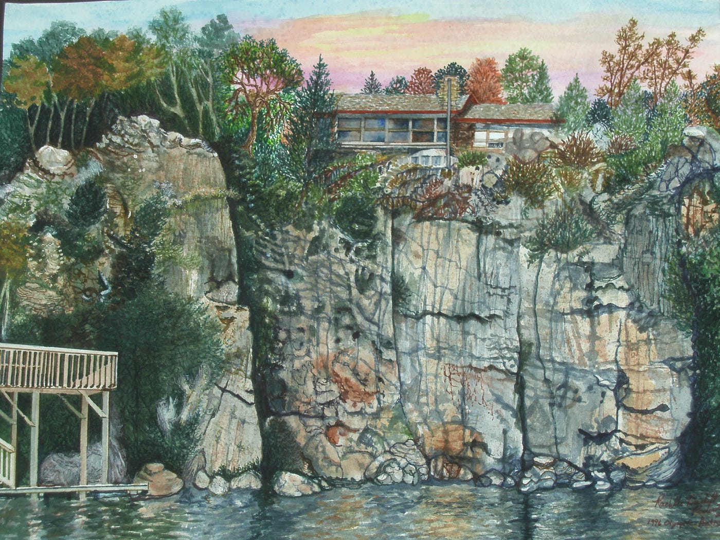 Annie’s House. Annie commissioned me to paint her… | by Rachelle ...