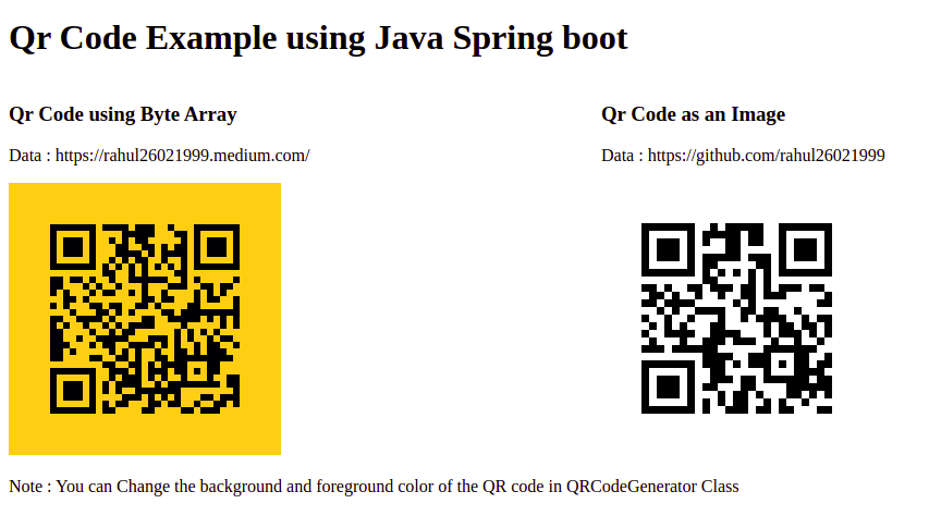 How to Generate QR Code in Java Spring Boot | by Rahul Gupta | Nerd For Tech | Medium