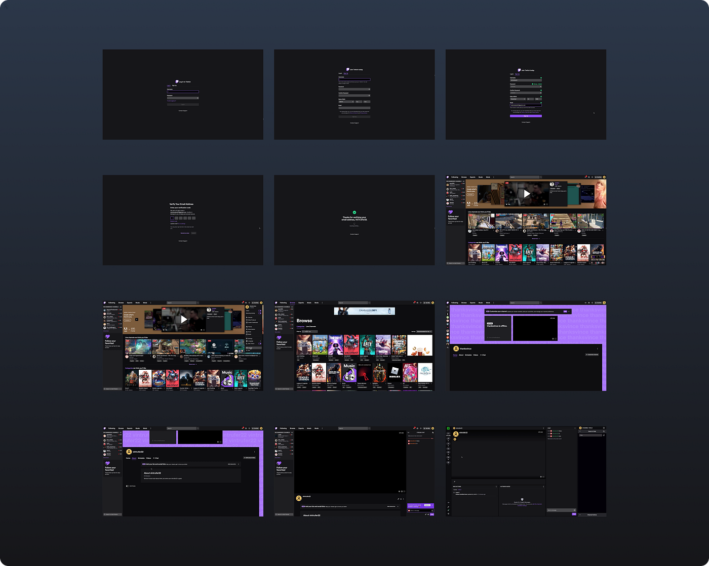 UI/UX Case Study — Twitch Application Redesign | by Vincentius Trudy ...