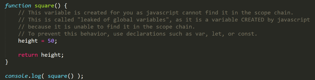[Javascript] Scope Chain. Scope chains are the links each… | by Demby ...