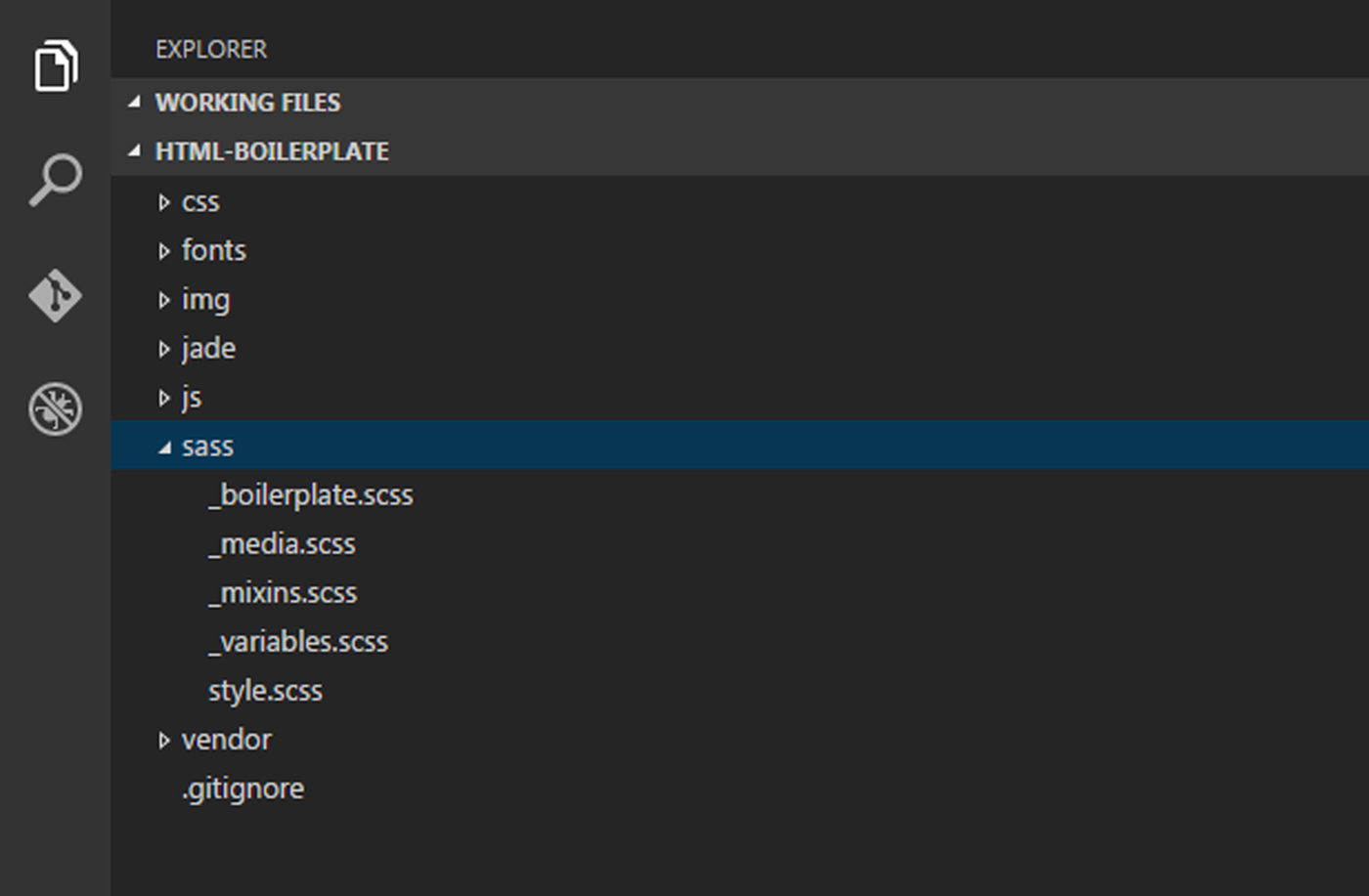 Boilerplate for a responsive SASS/JADE/JS project | by zaineb | dotlink | Medium
