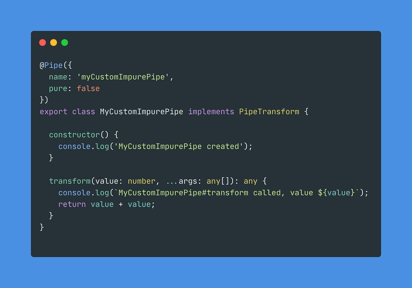 How pure and impure pipes work in Angular Ivy | by Pham Huu Hien | Nerd For Tech | May, 2021 ...