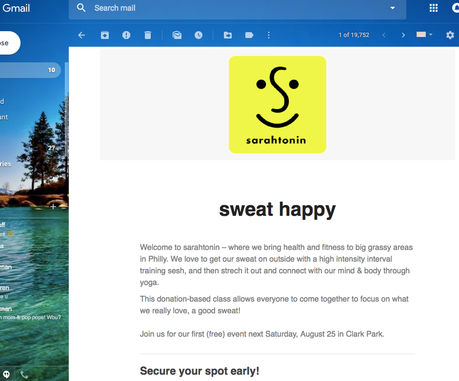 sarahtonin — sweat happy!. For as long as I can remember, health… | by ...