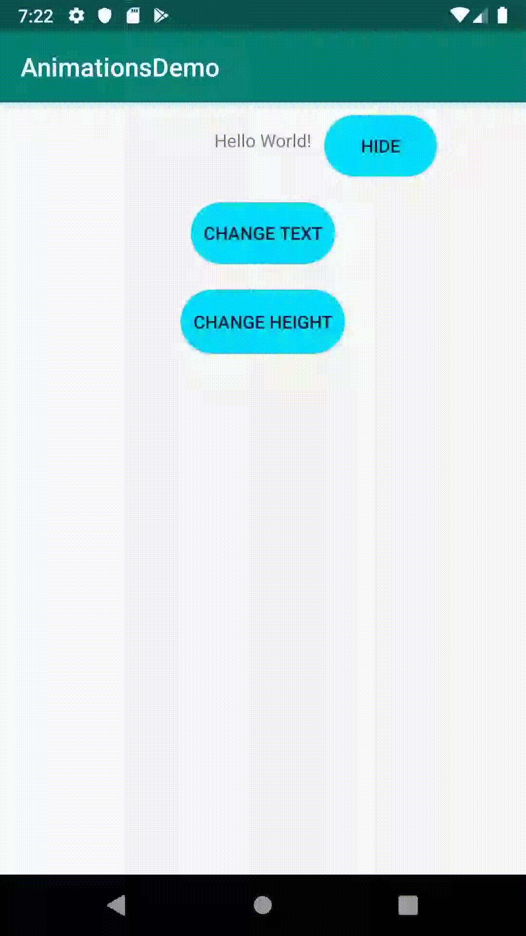 Android Layout Transitions w/ Kotlin | by Tristan Larsin | Medium